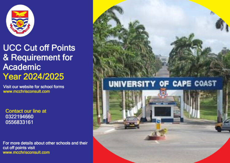 UCC CUT OFF POINTS AND THEIR GRADING SYSTEM 2024/2025 FOR ALL COURSES ...